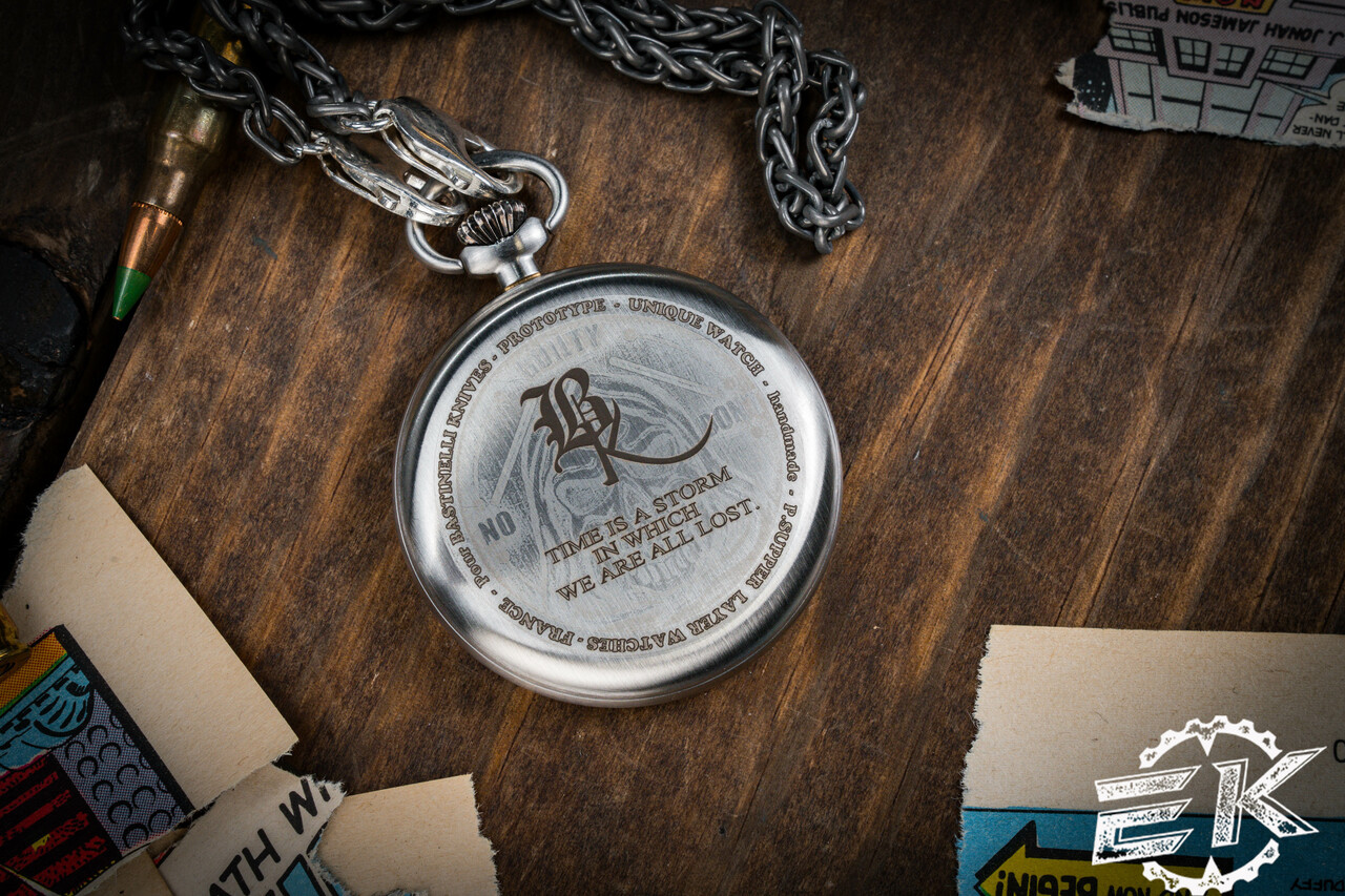Bastinelli Knives/Layer Watches Custom Prototype Pocket Watch, Swiss ...