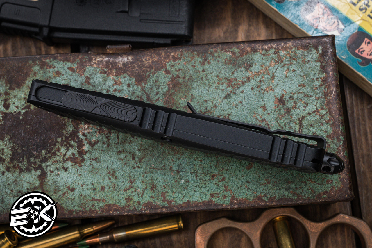 Preowned-Microtech Combat Troodon Rescue OTF Tool Aluminum Frag 3.8 ...