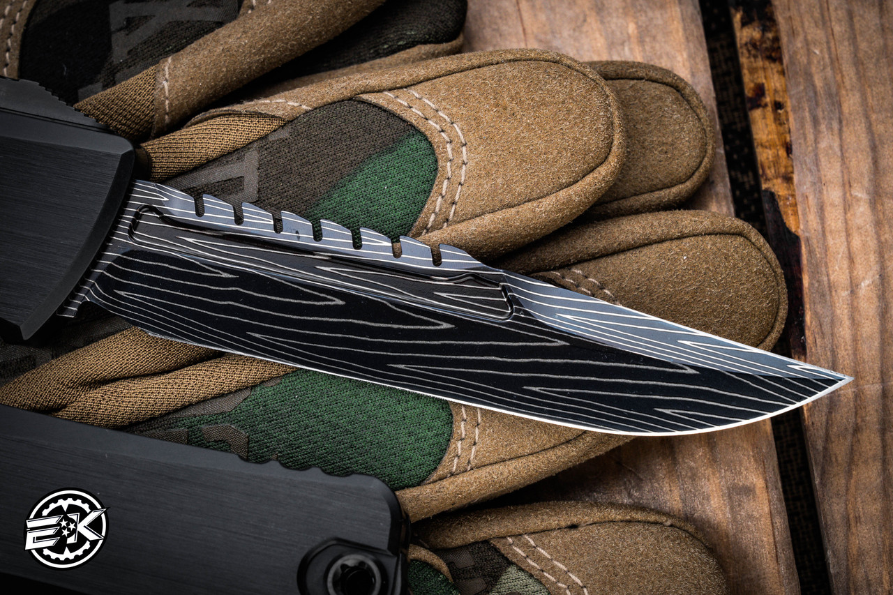 Microtech/Marfione Select Combat Troodon Gen III OTF Hefted Black ...
