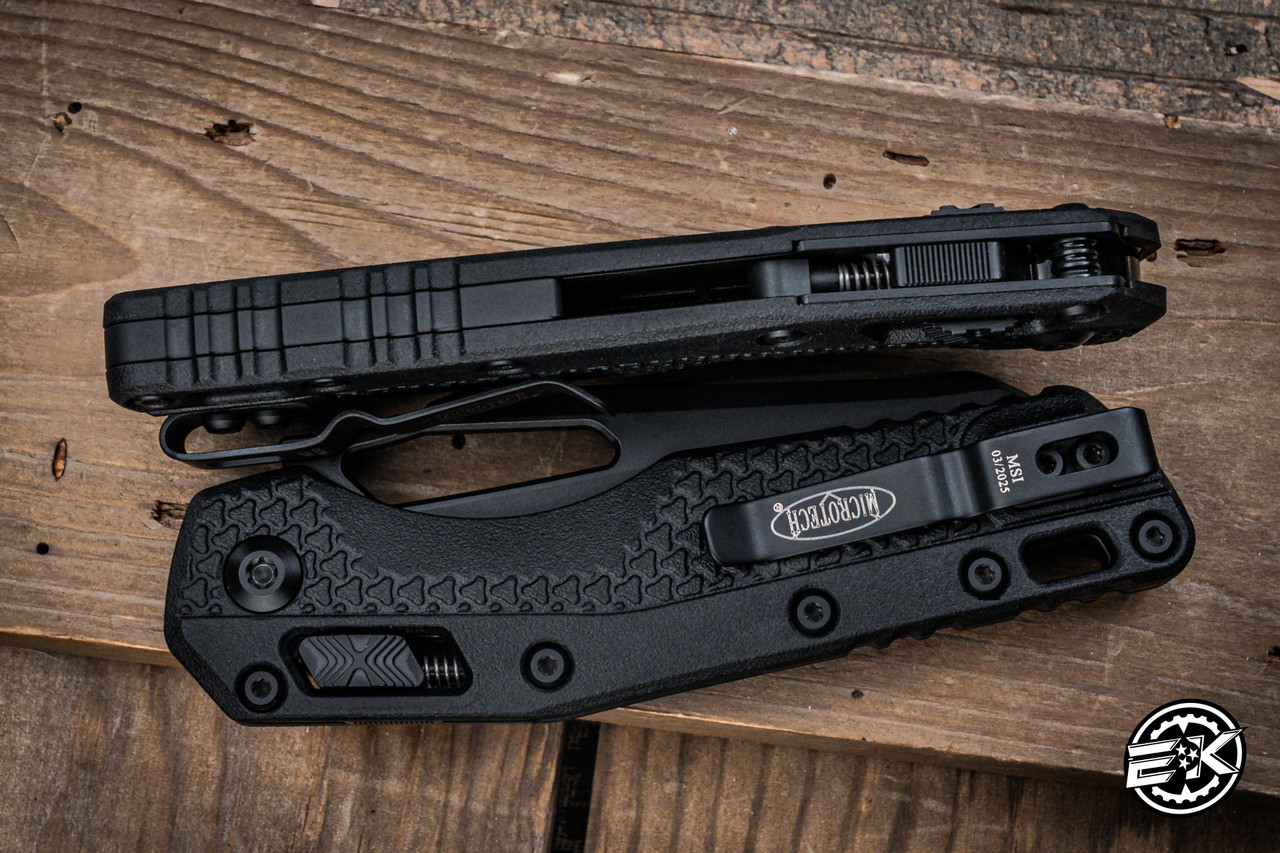 Microtech Standard Issue Msi Ram Lok Manual Folding Knife 385 M390