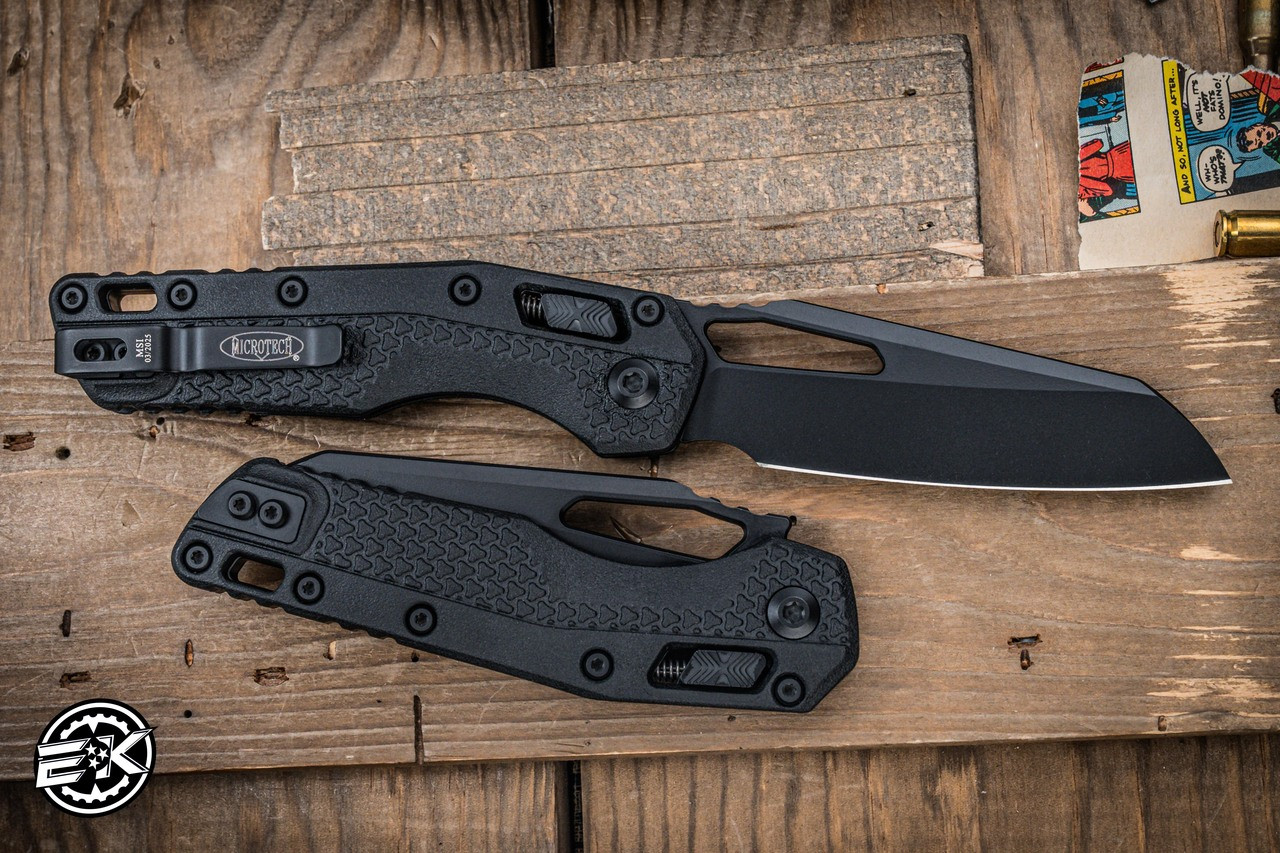 Microtech Standard Issue Msi Ram Lok Manual Folding Knife 385 M390