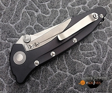 MICROTECH SOCOM DELTA ALUMINUM FOLDER 4" BEAD BLAST PLAIN 159-7