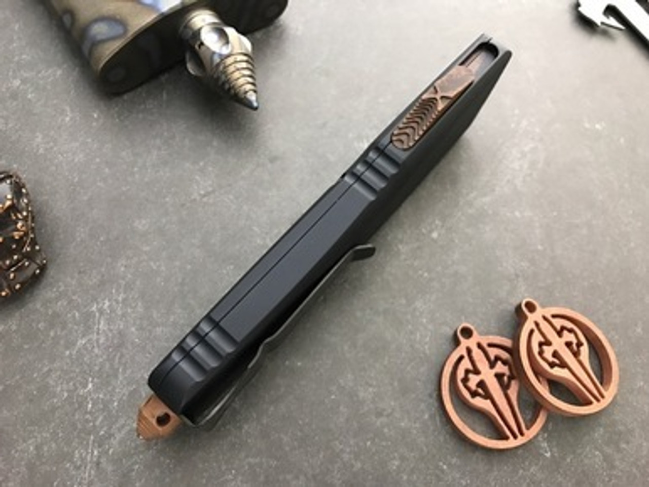 Marfione Combat Troodon Recurve Copper Accents Fallout Finish M390