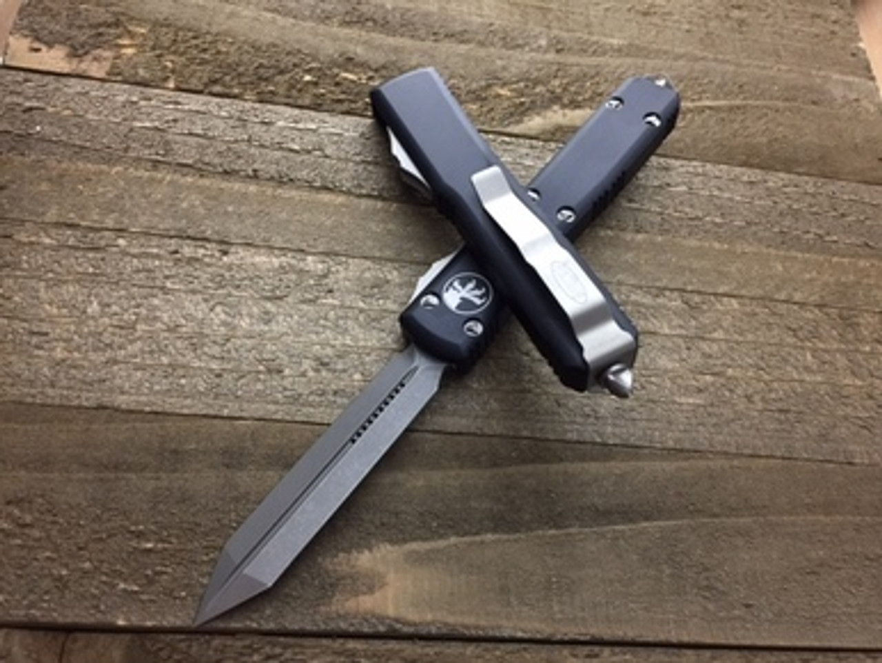 Microtech Ultratech Spartan Apocalyptic Stonewash 223 10apcc