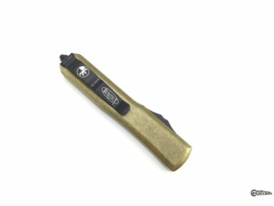 Microtech Brass Ultratech DE Black Limited Edition