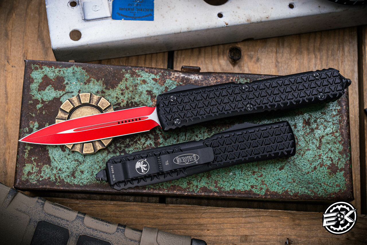 Microtech Ultratech "Sith Lord" Star Wars Limited Edition OTF Automatic ...