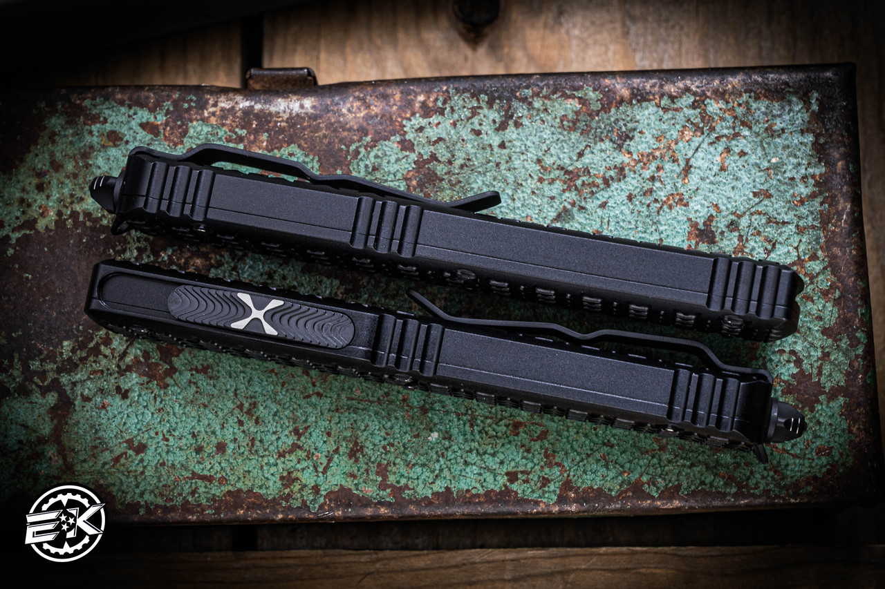 Microtech Ultratech "Sith Lord" OTF Automatic Knife 3.4" Dagger Red ...