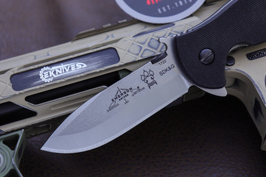 Emerson Knives Sheepdog Rangemaster G10 Flipper Spearpoint Stonewash
