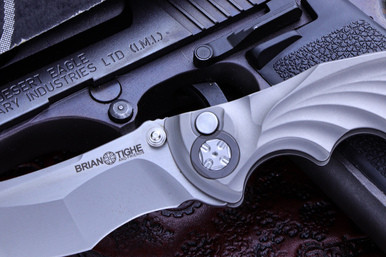 Brian Tighe & Friends "Tighe Breaker" Titanium Integral Auto 4" Recurve ...