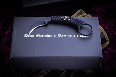 Bastinelli Creations/Doug Marcaida Knives "Pika" 1.5" Black Cerakote