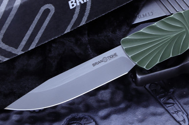 Brian Tighe & Friends Twist Tighe Distressed OD Green OTF Automatic ...