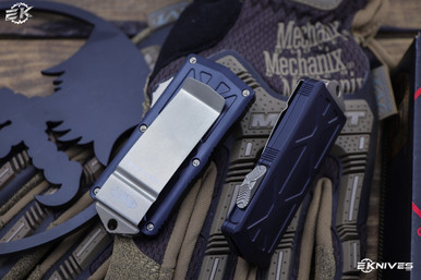 Microtech Exocet OTF Automatic Cali Legal Bronze Accents 1.9" DLC 157 ...