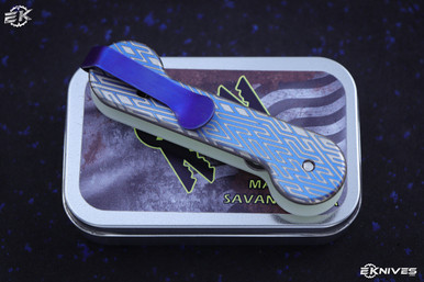 KEYBAR Moonglow G10/ Titanium Lasered Pocket Key Organizer Tool