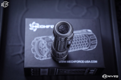 Mechforce Mechtorch Stonewashed Titanium Flashlight Titanium (Rechargeable)