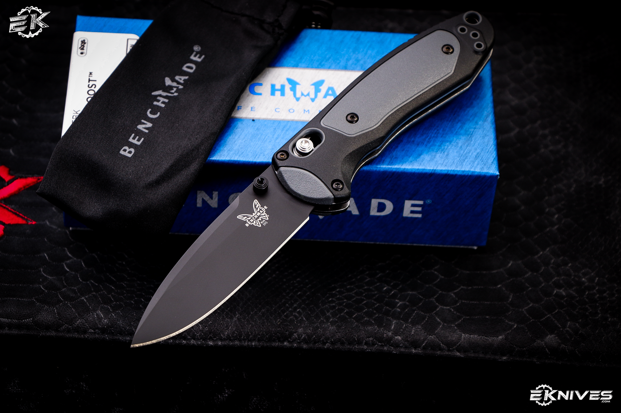 Benchmade Mini-Boost AXIS-Assist Folding Knife Black 3.1" CPM-S30V ...
