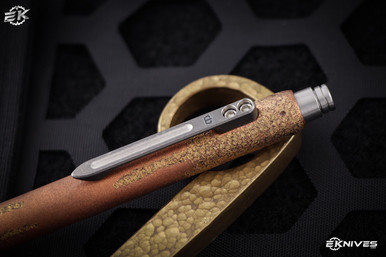Blackside Customs/Mick Strider Trillum Copper Textured Pen
