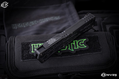 Heretic Knives Custom "Colossus" Python Inlay 3.5" San Mai #33