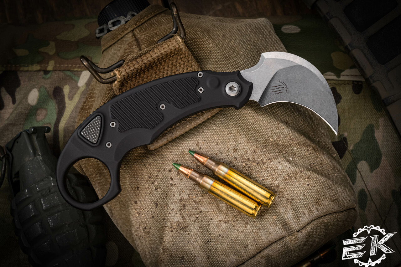 Microtech/Bastinelli ICONIC Automatic (No Safety) Folding Karambit ...