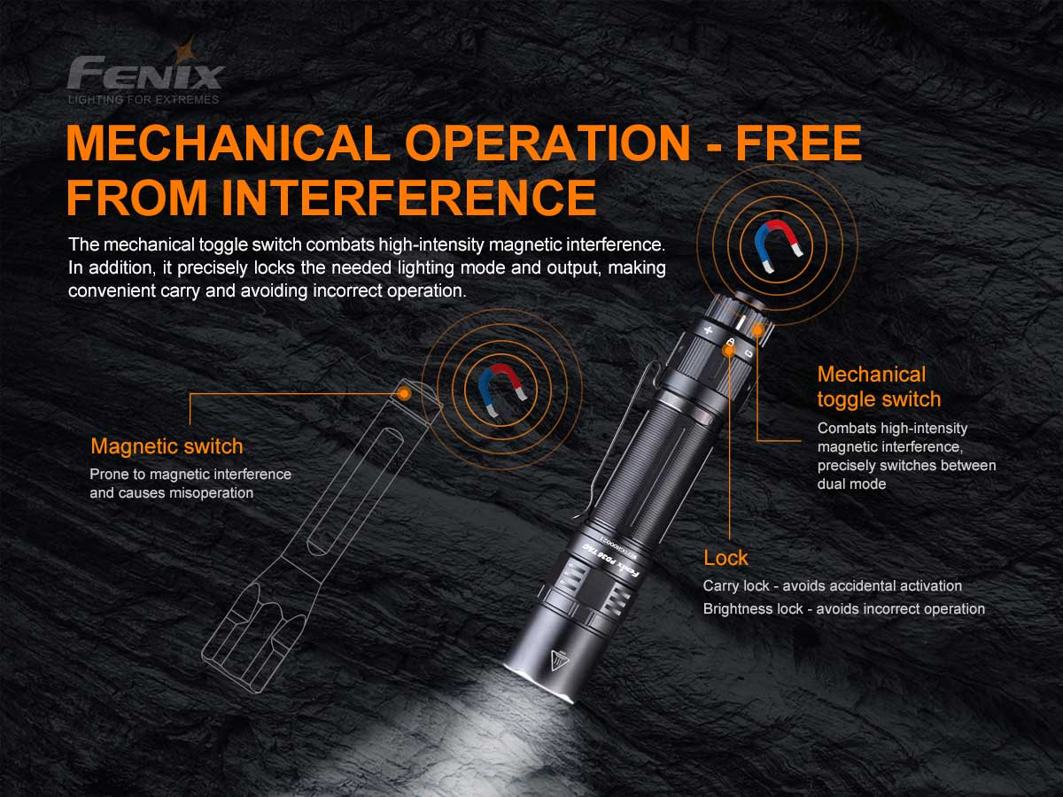 FENIX PD36 TAC TACTICAL FLASHLIGHT
