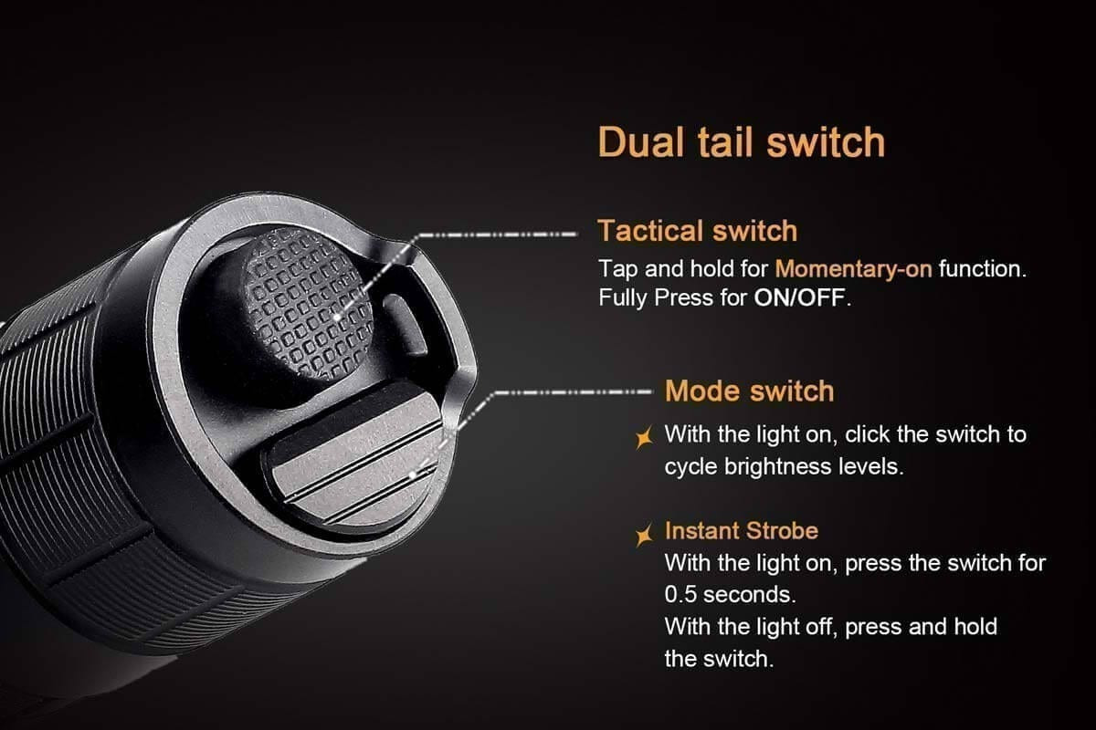 FENIX RC20 RECHARGEABLE CRADLE FLASHLIGHT