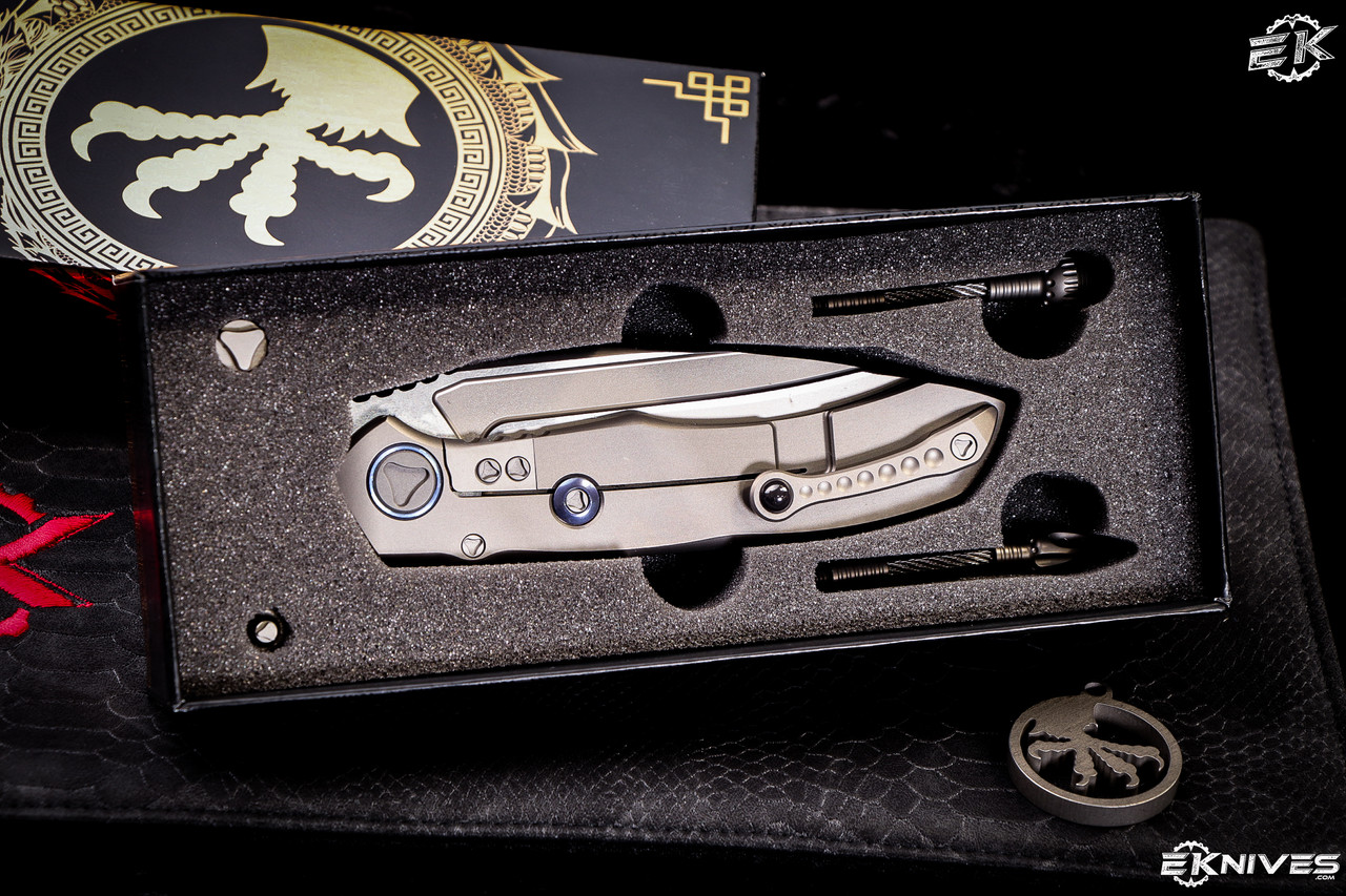 Microtech Anax Integral Folding Knife- EKnives