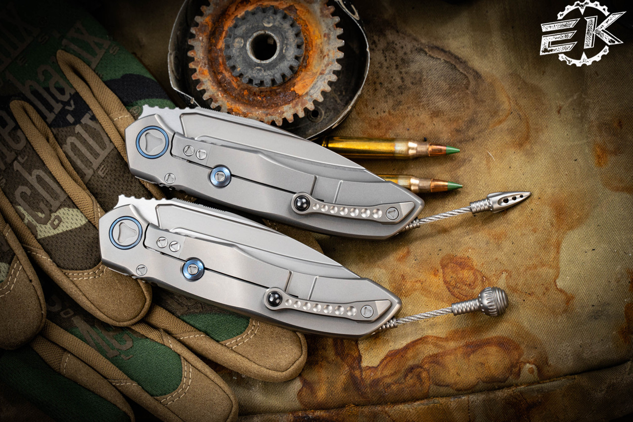 Microtech Anax Integral Folding Knife Titaniumcarbon Fiber 375 Drop