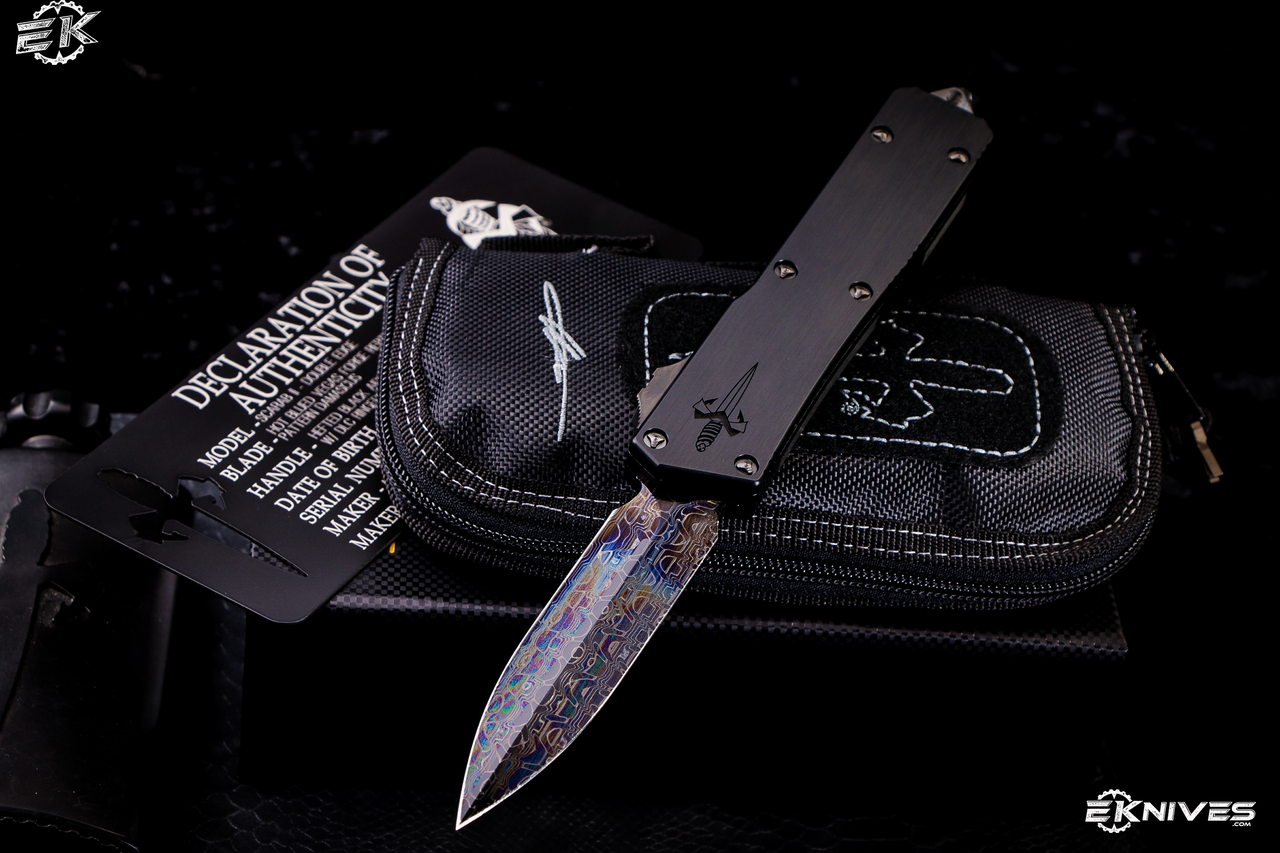 Marfione Custom Scarab II Aluminum OTF Automatic 4" Hot Blued ...
