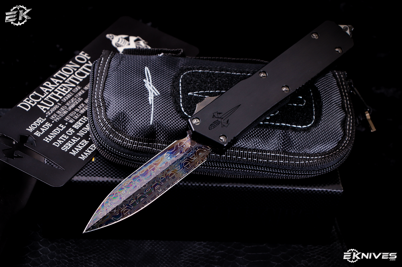 Marfione Custom Scarab II Aluminum OTF Automatic 4" Hot Blued ...
