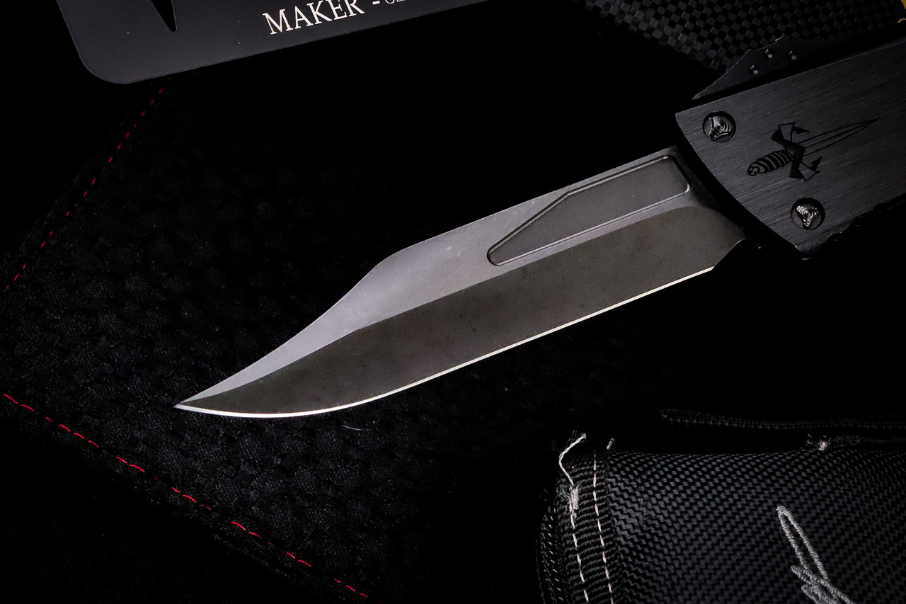 Marfione Custom Combat Troodon Otf Black Dagger Relief Knife 38 Dlc