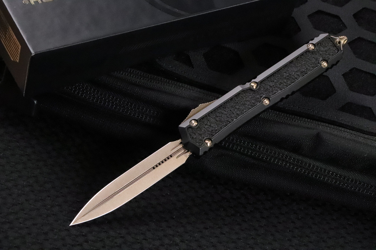 Microtech Makora Otf Automatic Knife Black Nickel Boron Internals 3