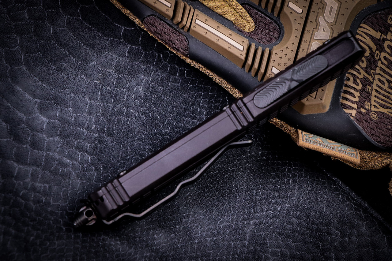 Microtech Ultratech Delta Frag Shadow Knife, Nickel Boron Internals 3.4 ...