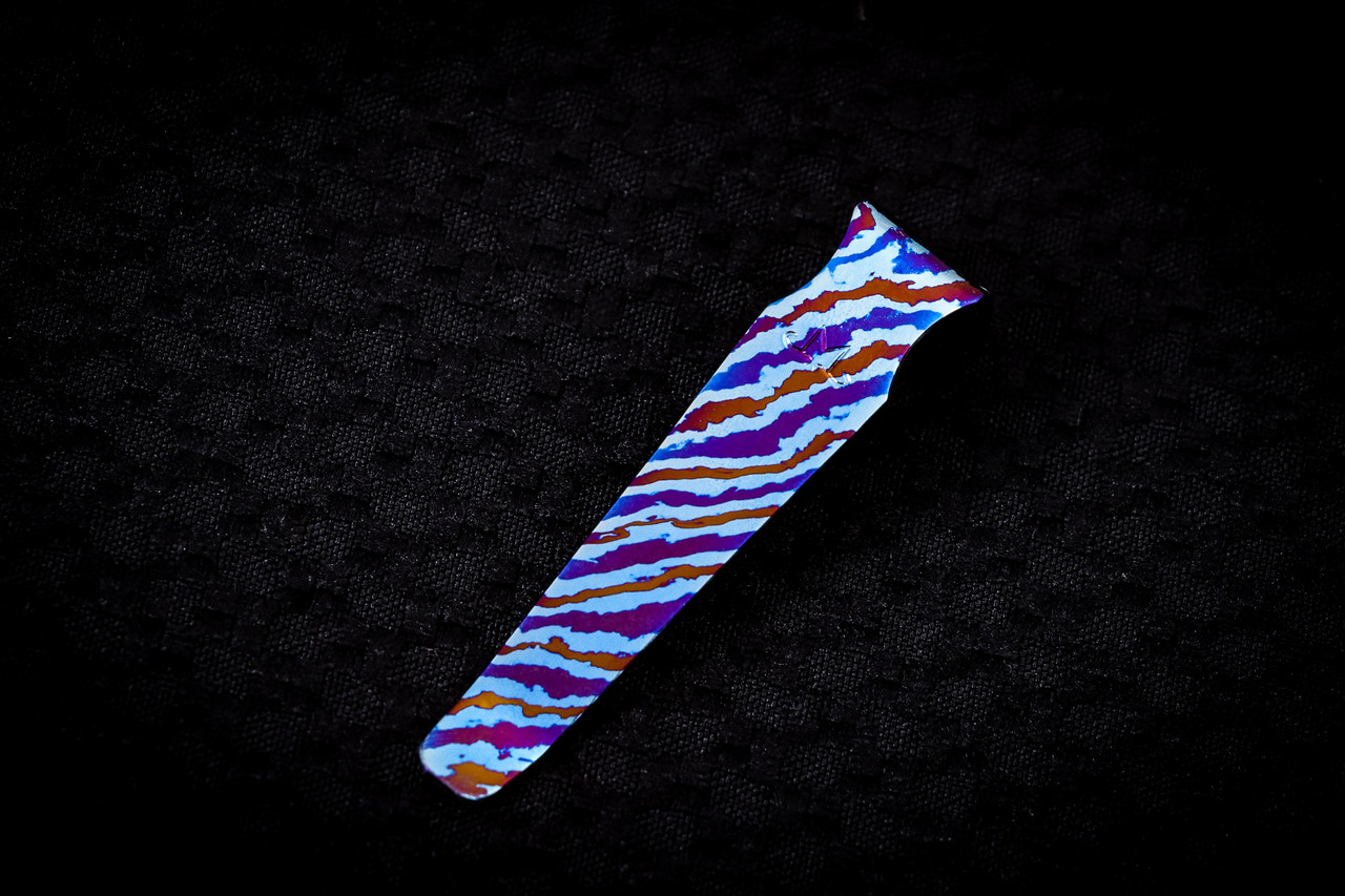 Maverick Customs Timascus Pocket Clip Timascus 3AT (Fits Microtech ...