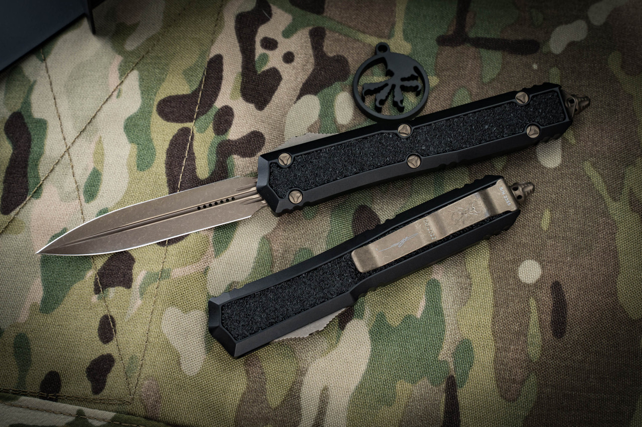 Microtech Makora Otf Automatic Knife Black Nickel Boron Internals 3
