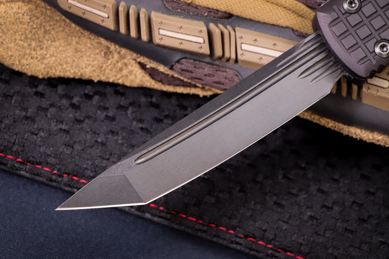 Microtech Ultratech Delta Ut D Frag Nickel Boron Internals 34 Dlc