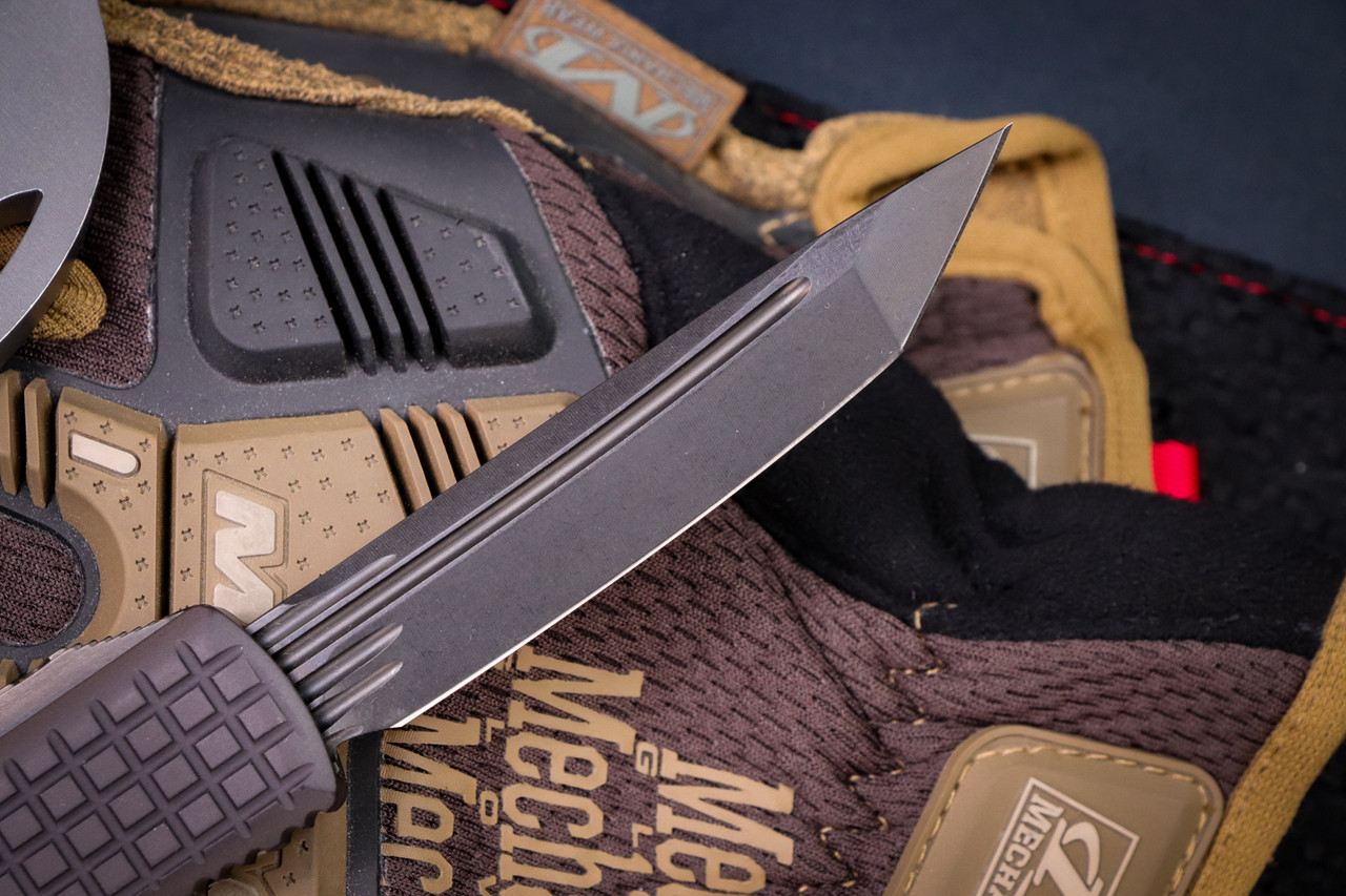 Microtech Ultratech Delta Ut D Frag Nickel Boron Internals 34 Dlc