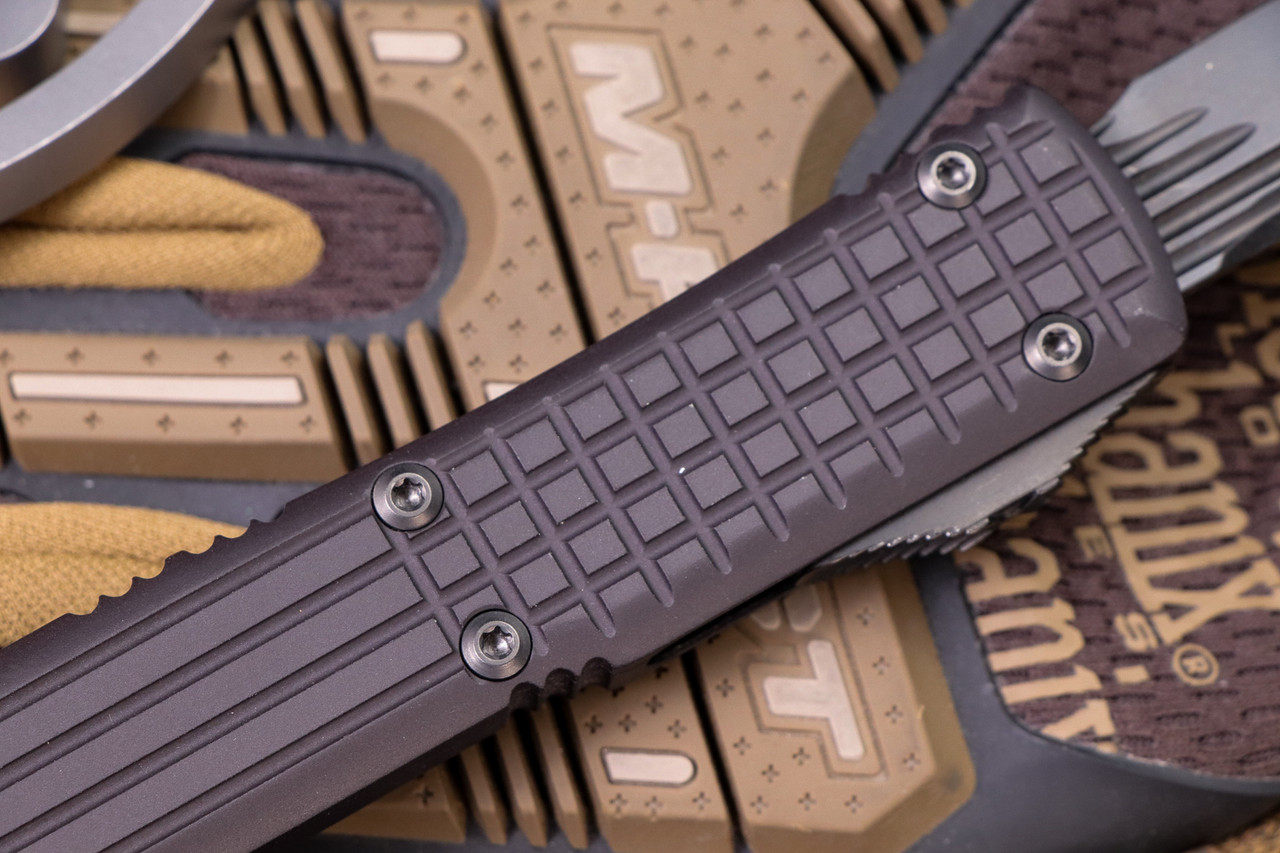 Microtech Ultratech Delta Ut D Frag Nickel Boron Internals 34 Dlc