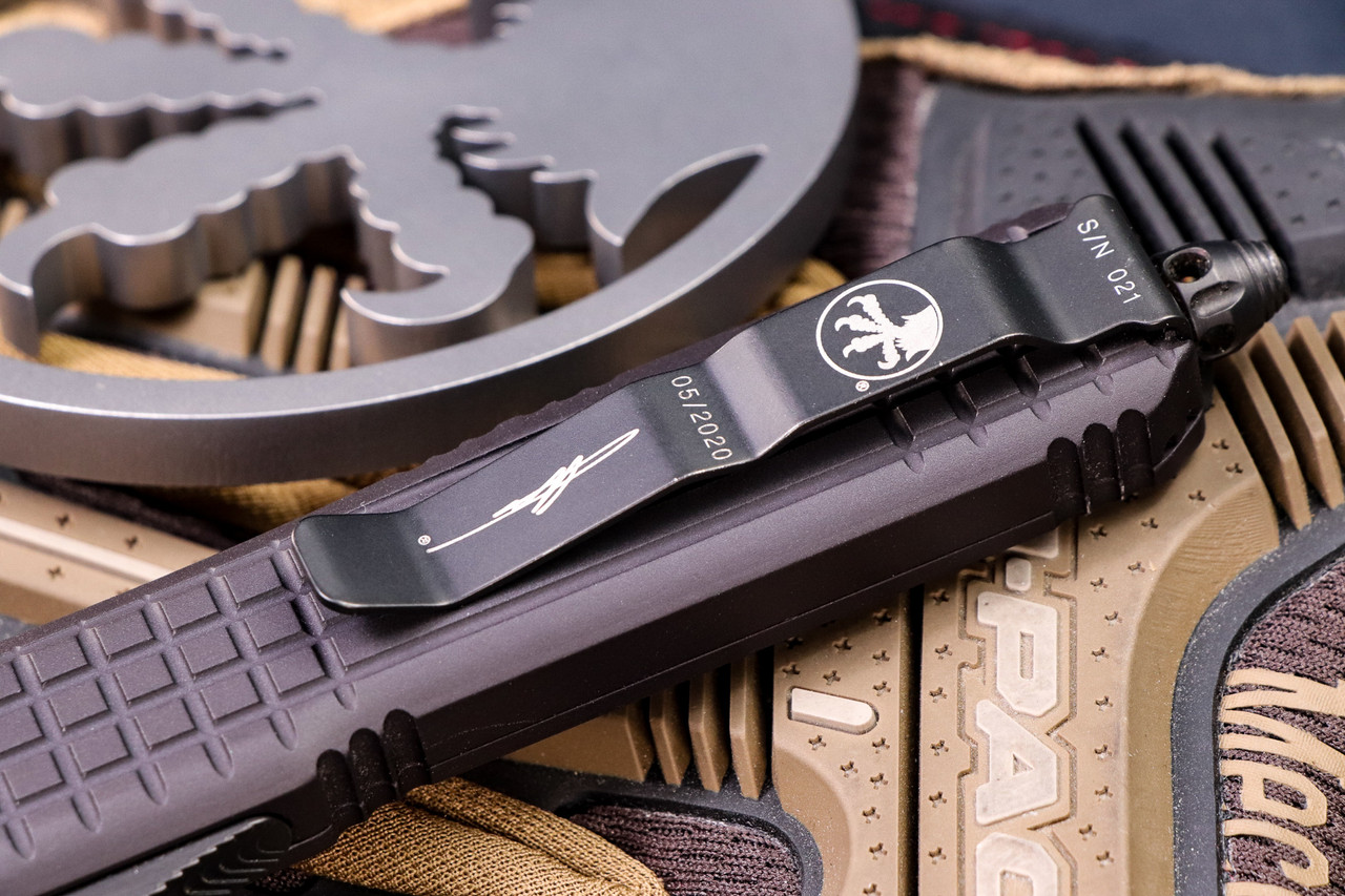 Microtech Ultratech Delta Ut D Frag Nickel Boron Internals 34 Dlc
