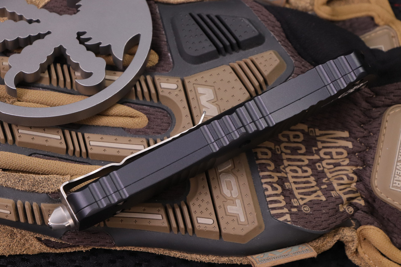 Microtech Combat Troodon Otf Automatic 38 Hellhound Tanto Stonewash