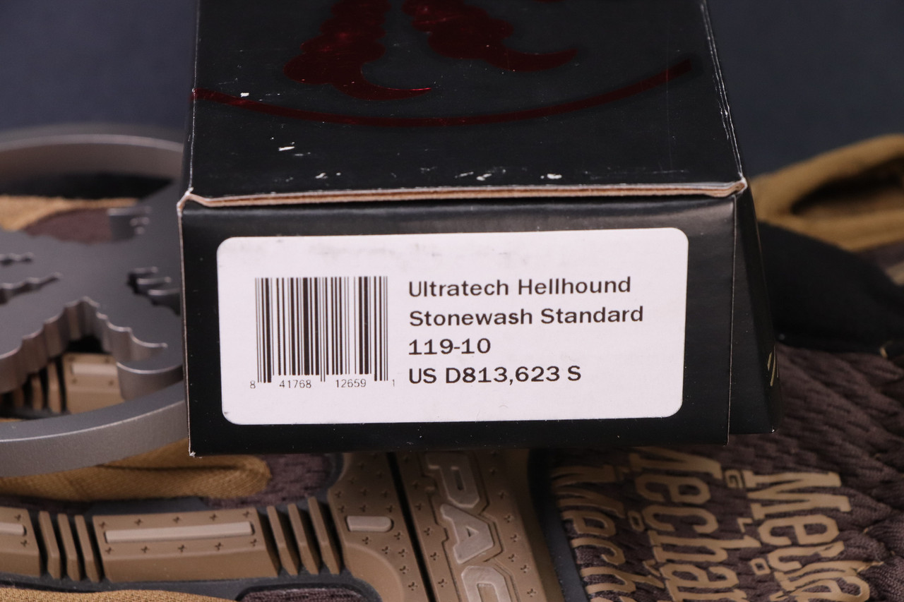 Microtech Ultratech Hellhound Otf Automatic Knife Black 34 Stonewash