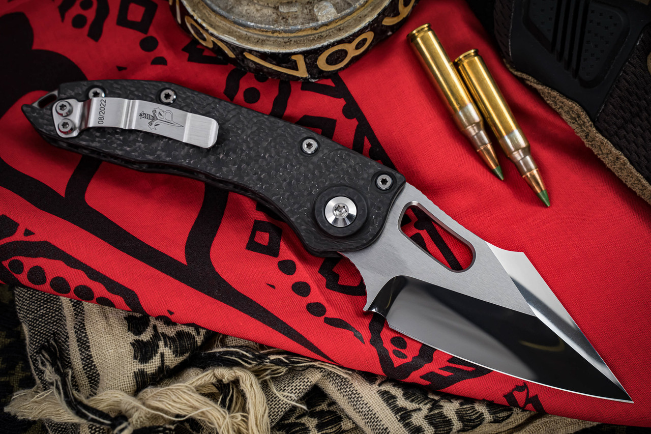 Marfione Customborka Blades Stitch Automatic Carbon Fiber 375