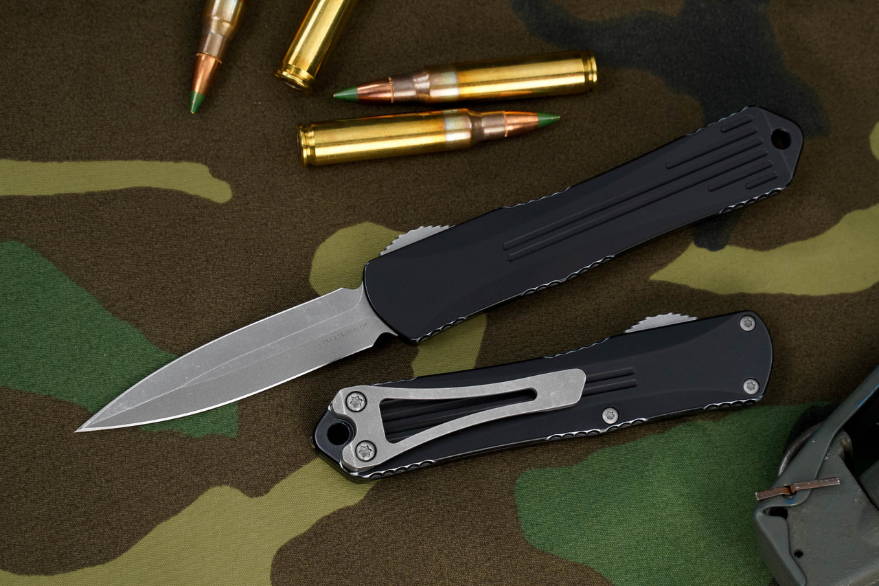 Heretic Knives Manticore S Black Otf Battleworn Handle 26 Magnacut