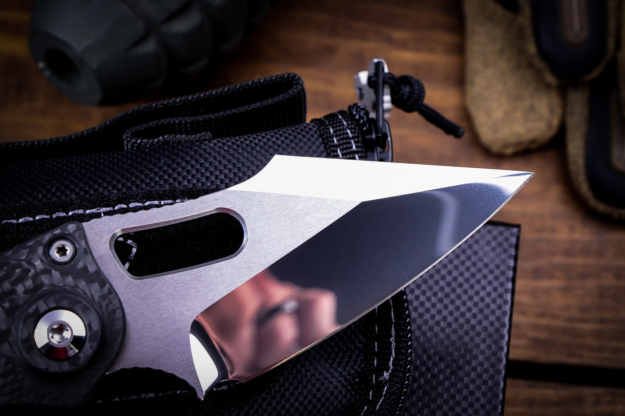 Marfione Customborka Blades Stitch Automatic Carbon Fiber 375