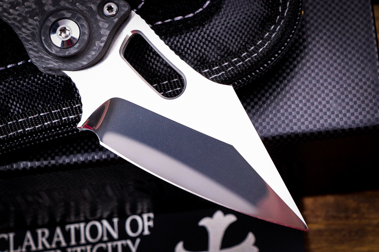 Marfione Customborka Blades Stitch Automatic Carbon Fiber 375