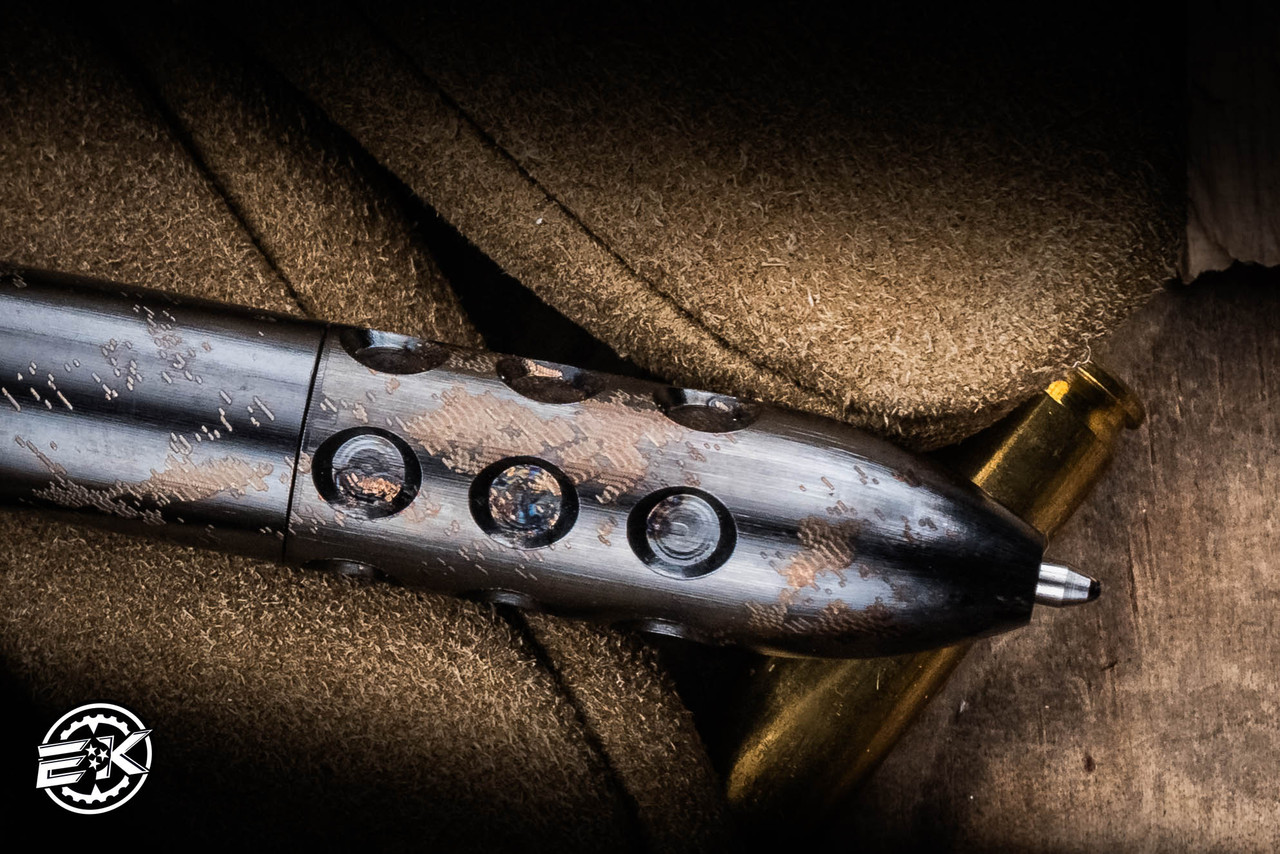 Blackside Customs Titanium Click Pen Strider Digicam Finish