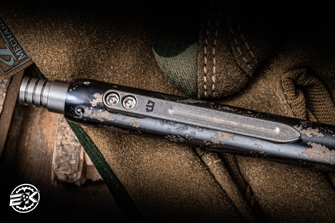 Blackside Customs Titanium Click Pen Strider Digicam Finish