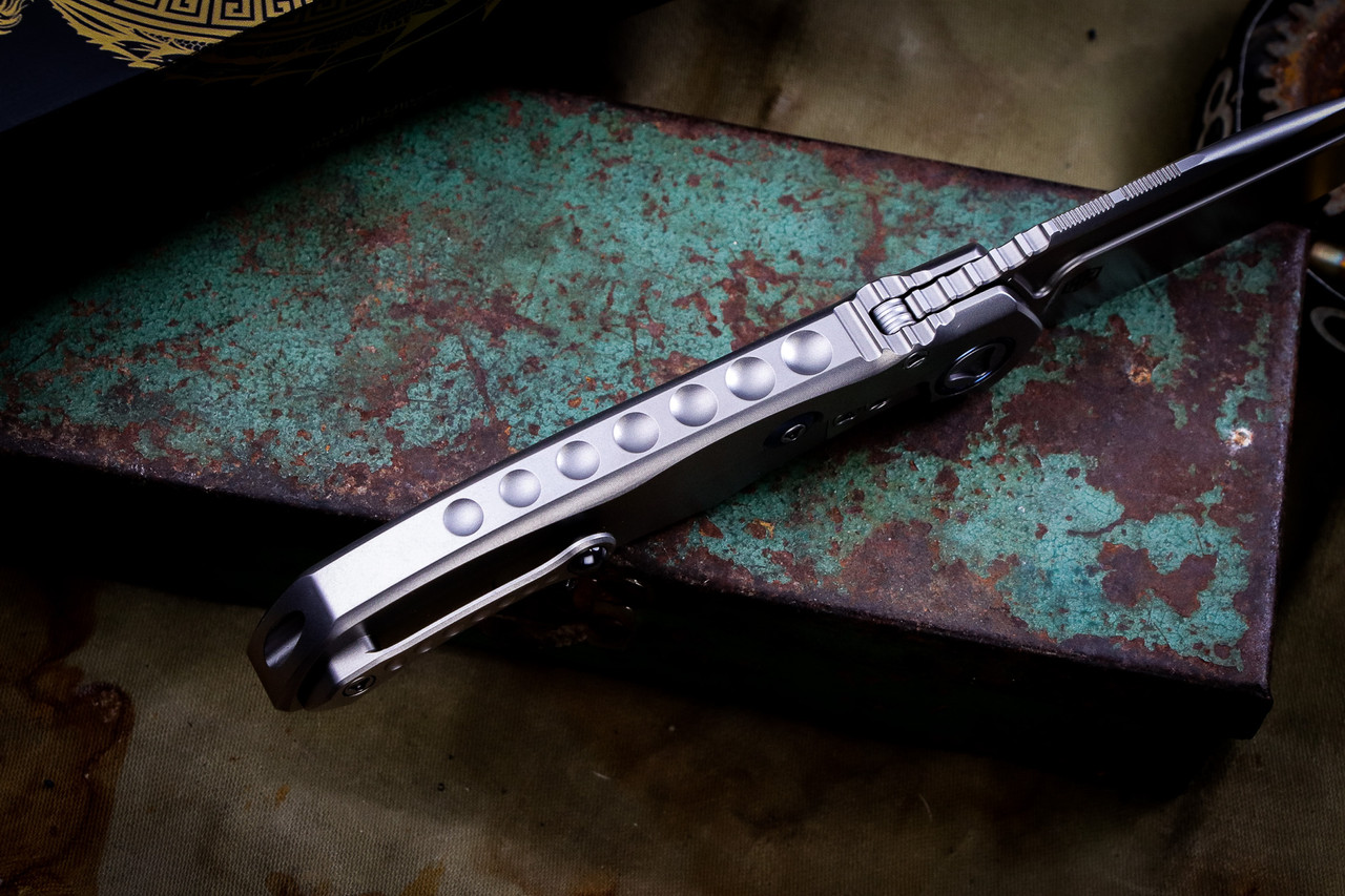 Microtech Anax Integral Folding Knife Titaniumcarbon Fiber 375 Drop