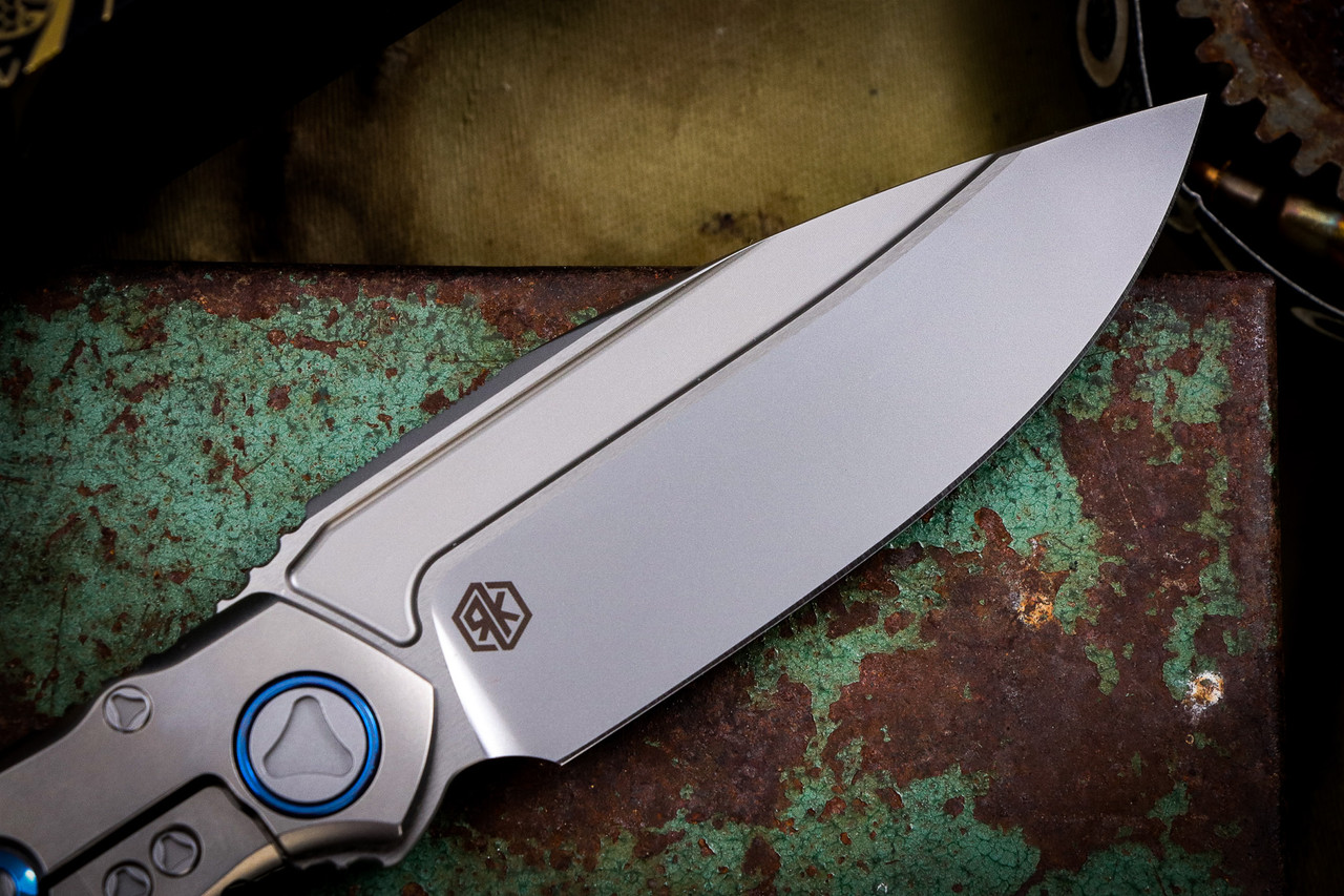 Microtech Anax Integral Folding Knife Titaniumcarbon Fiber 375 Drop