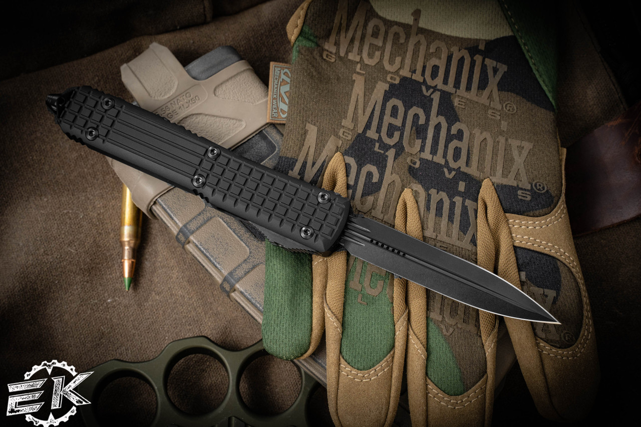 Microtech Ultratech Delta Utd Frag Nickel Boron Internals 34 Dlc