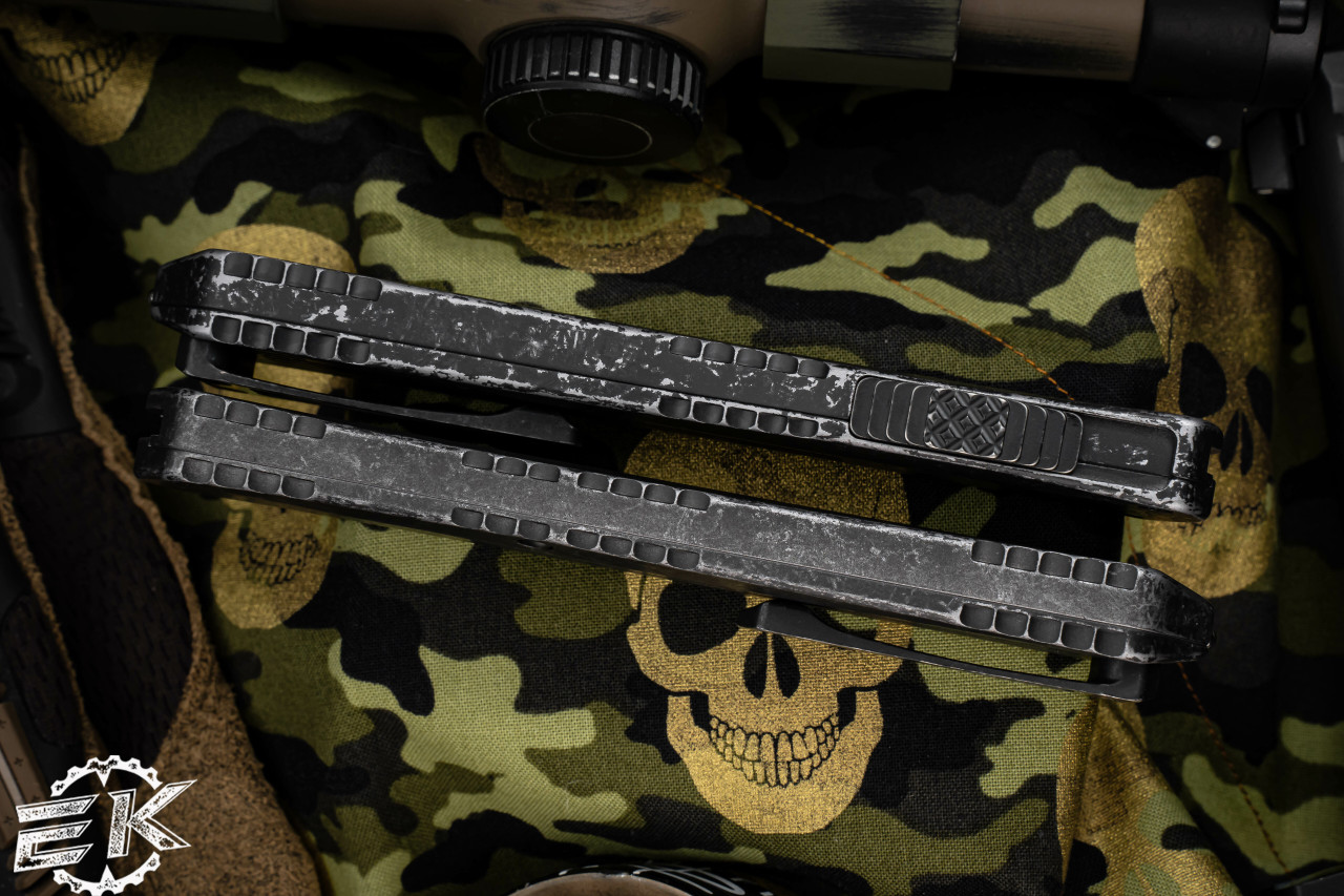 Heretic Knives Manticore X Breakthrough Gray Otf Knife 375 Recurve