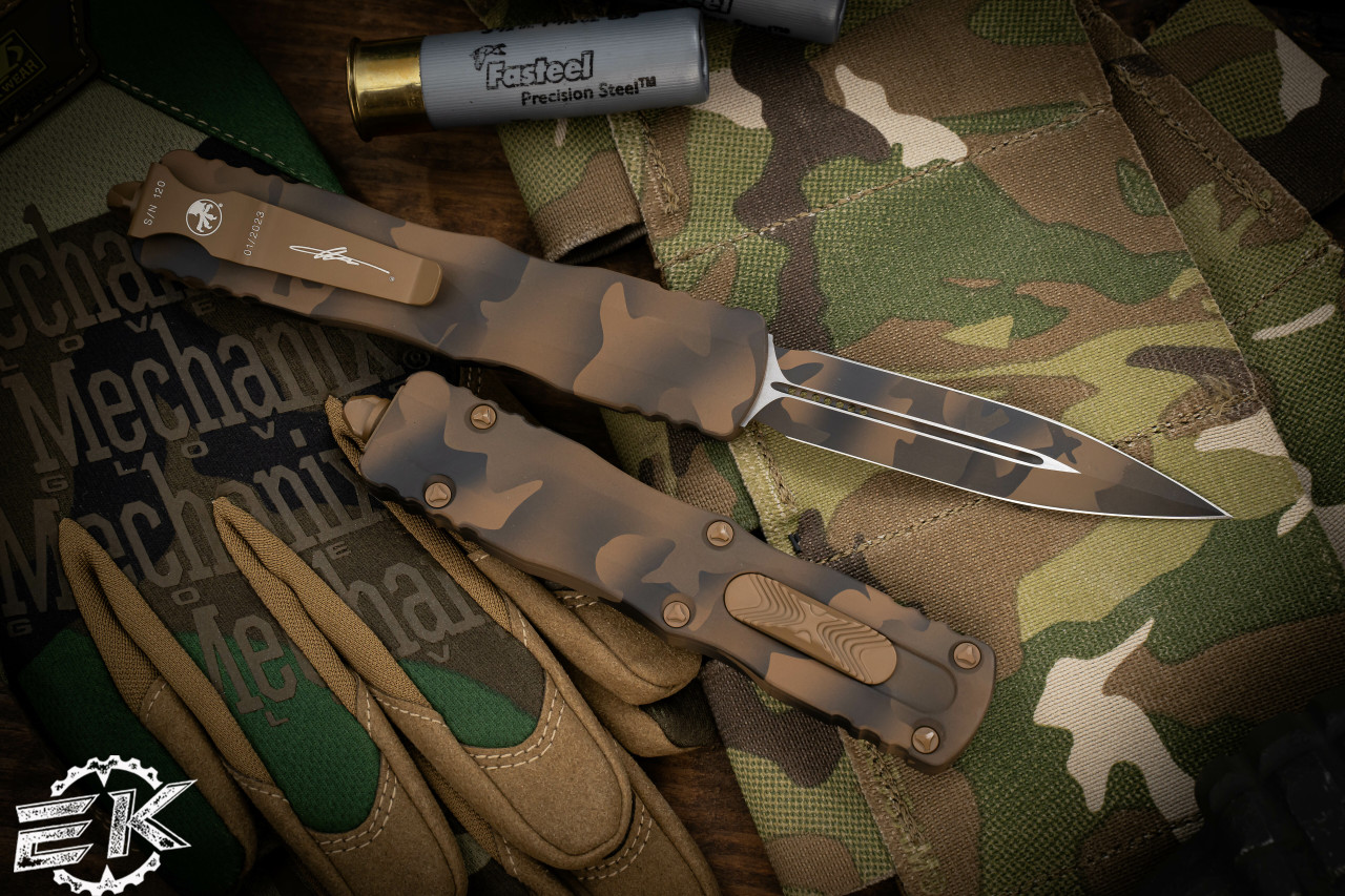 Microtech Dirac Delta Coyote Camo Otf 38 De 227 1ccs